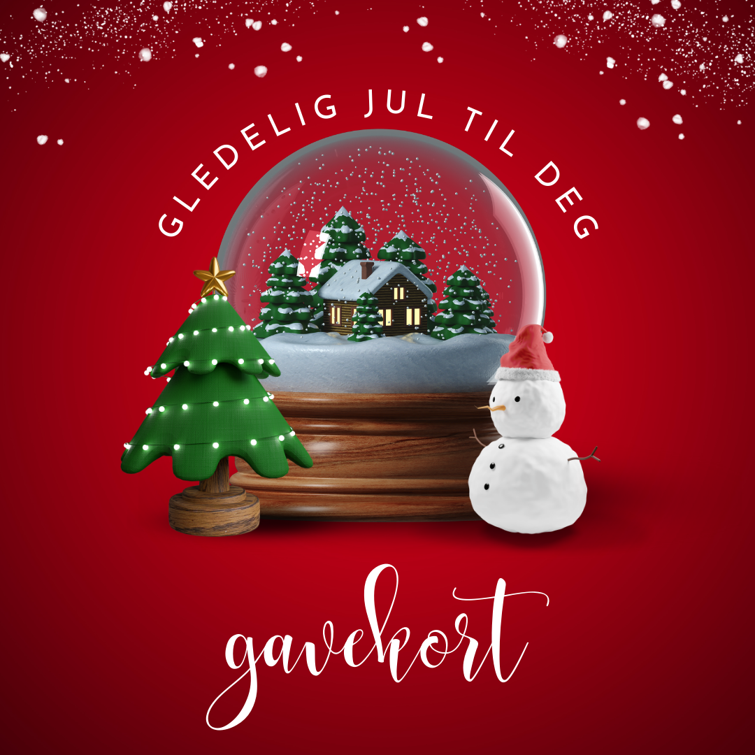 Gavekort jul – Papirglede